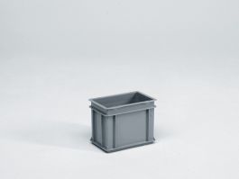 Normbox stackable bin 300x200x220 mm, 9L grey Virgin PP | ENGELS