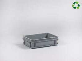 Stacking Bin E-line 10 litre, 400x300x120 mm, agate grey | ENGELS