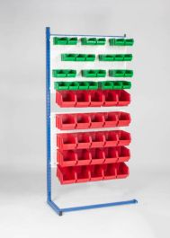 Extension rack, one-sided incl. 50 warehouse bins | ENGELS